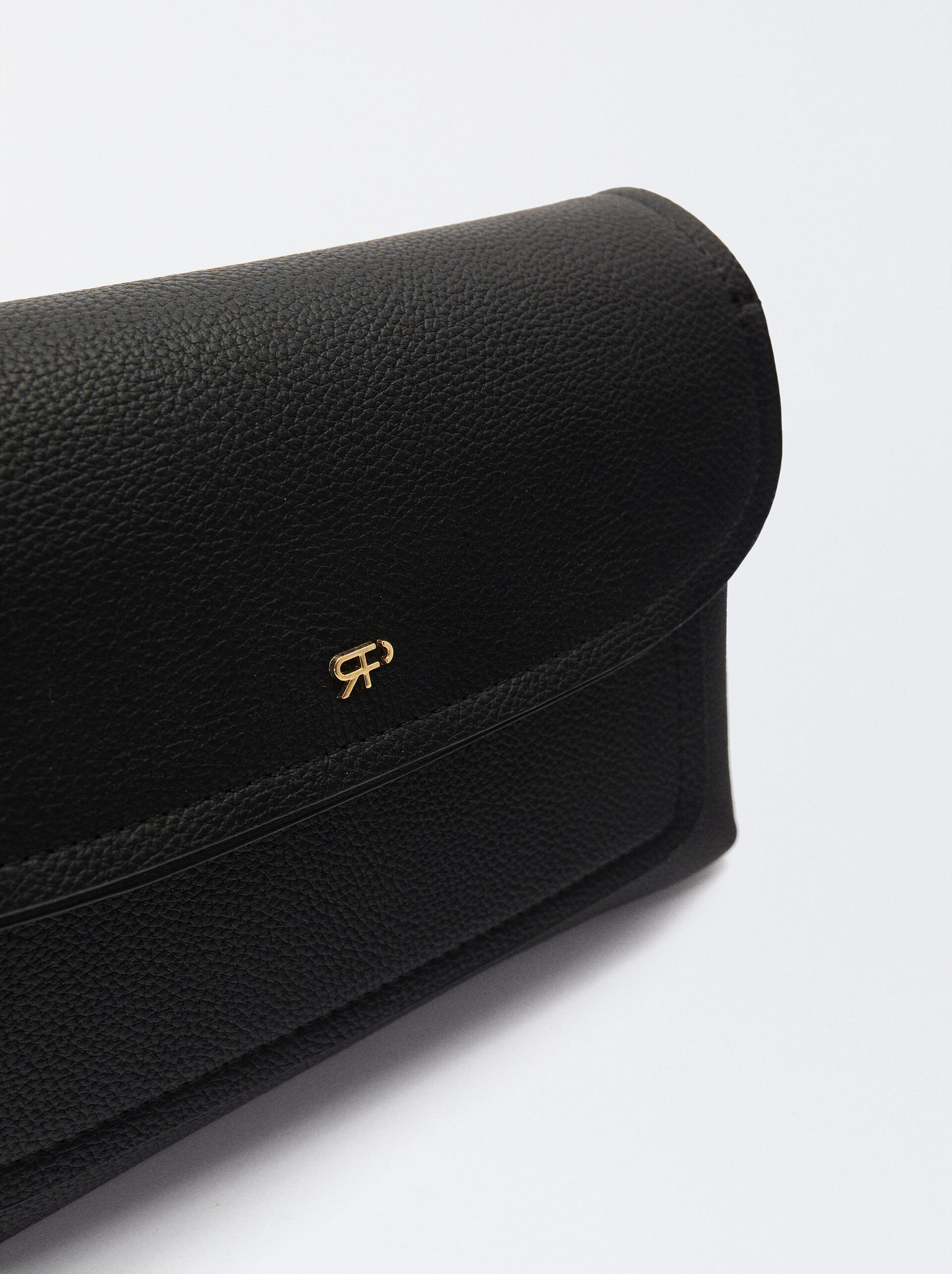 Mala Tiracolo Com Fecho De Aba Preto | Parfois