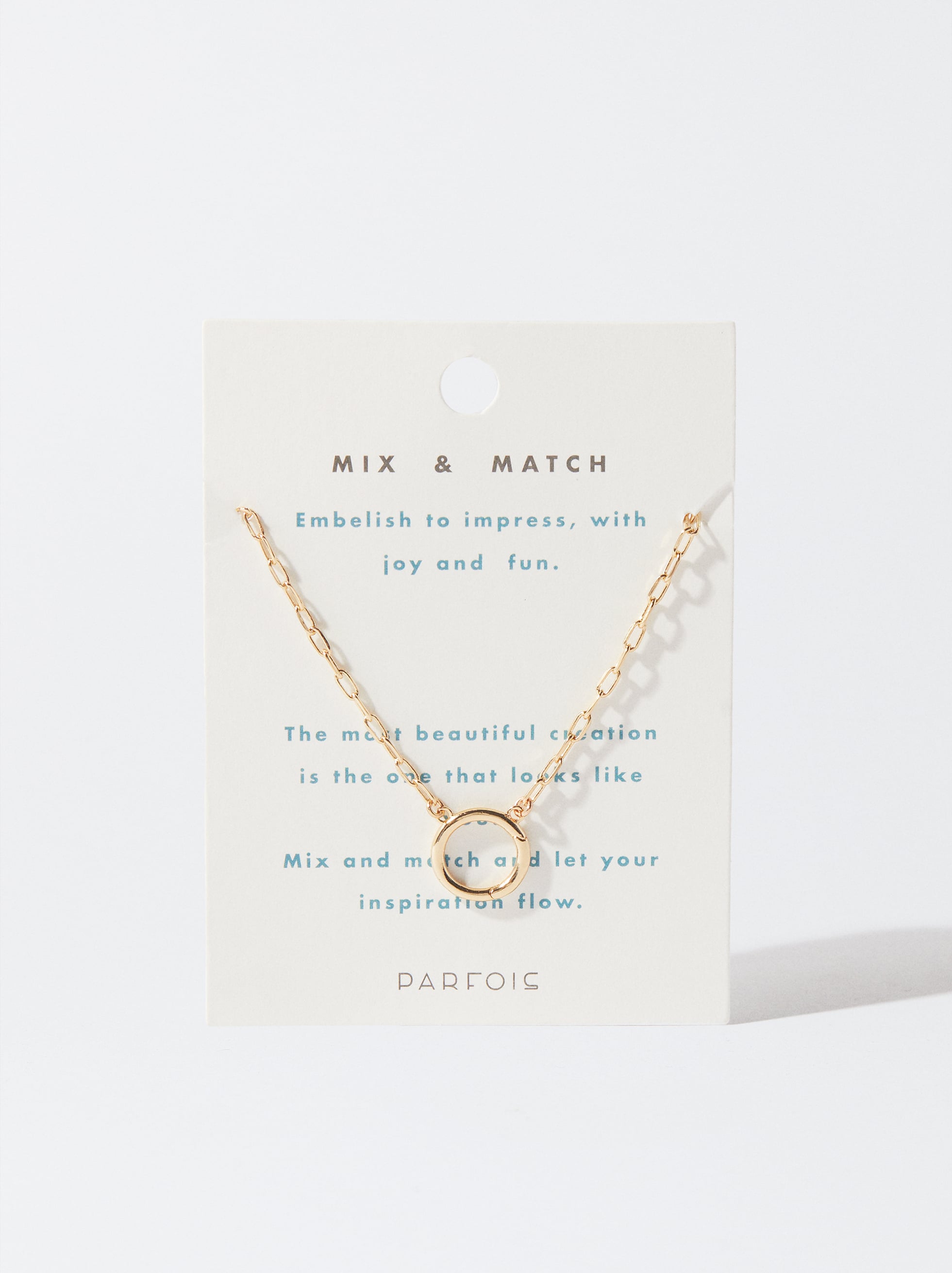 Golden Necklace - Gold - Woman - Necklaces - parfois.com