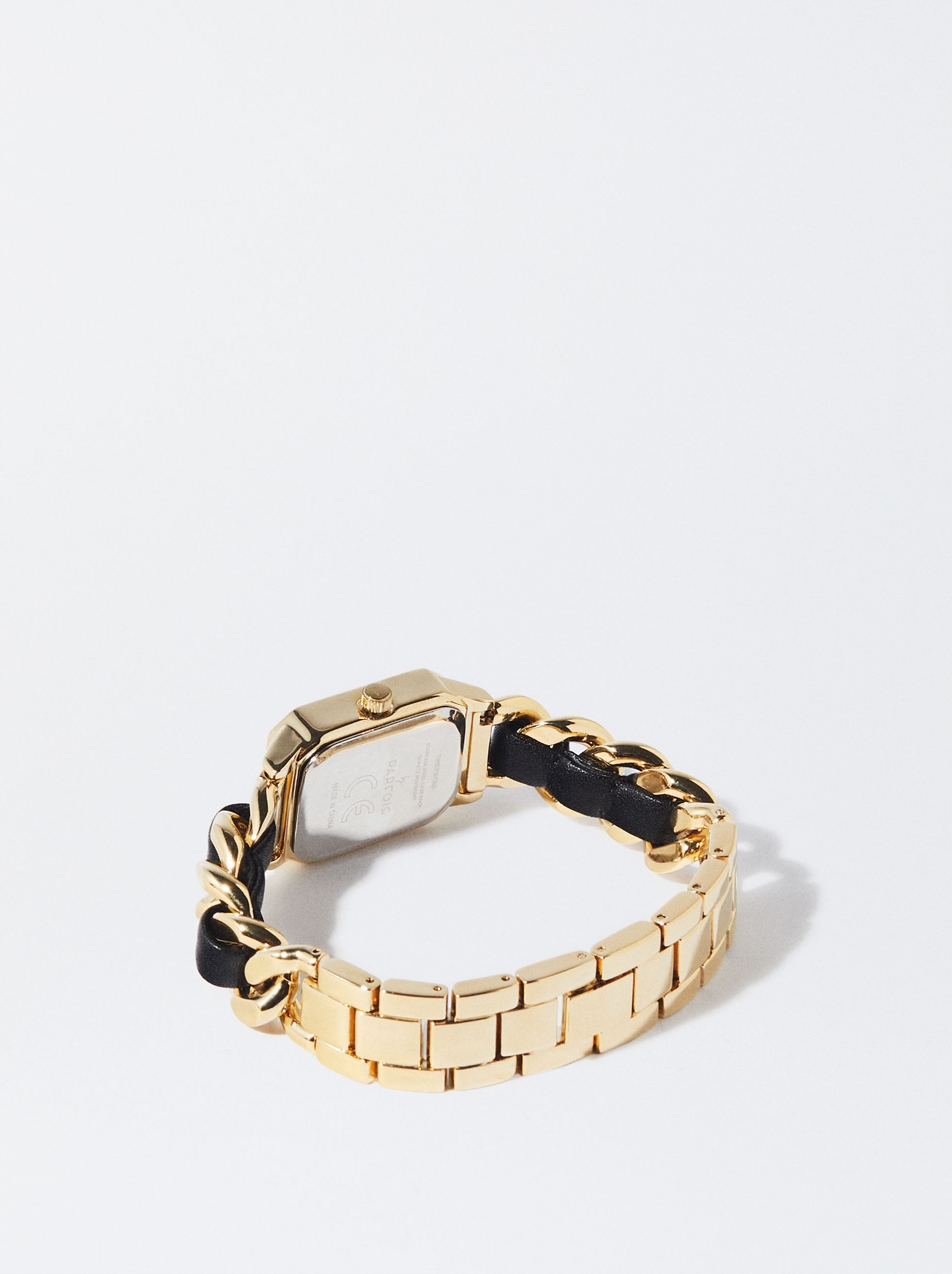 Montre Avec Bracelet À Maillons Doré | Parfois