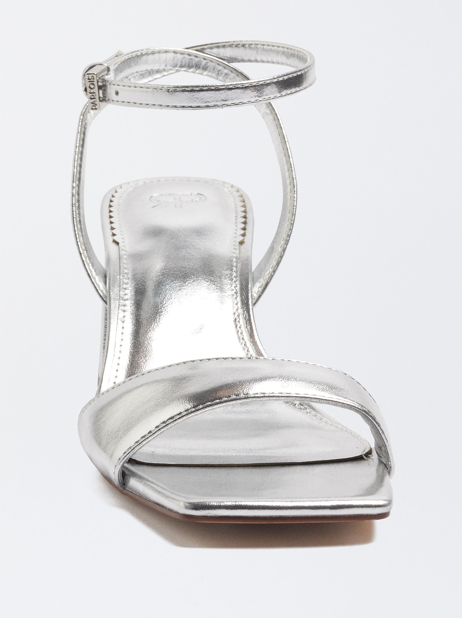 Sandales À Talon Bride Cheville Noir | Parfois