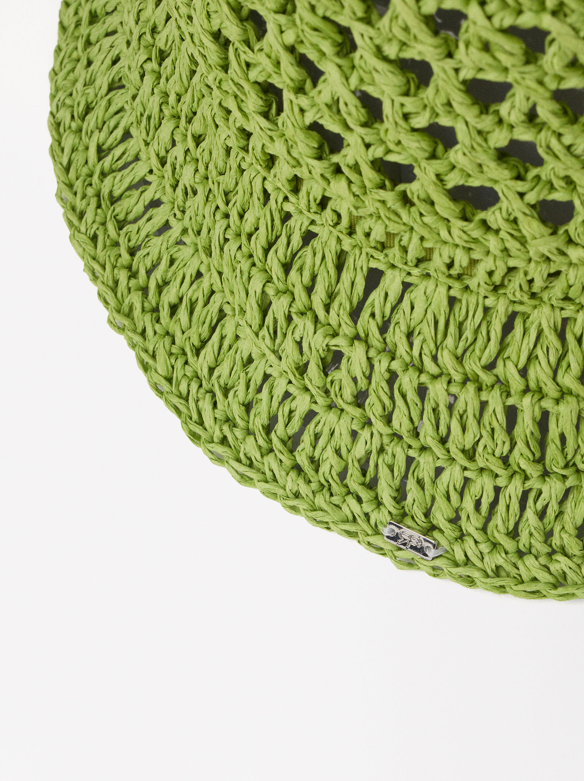 Braided Bucket Hat Green | Parfois