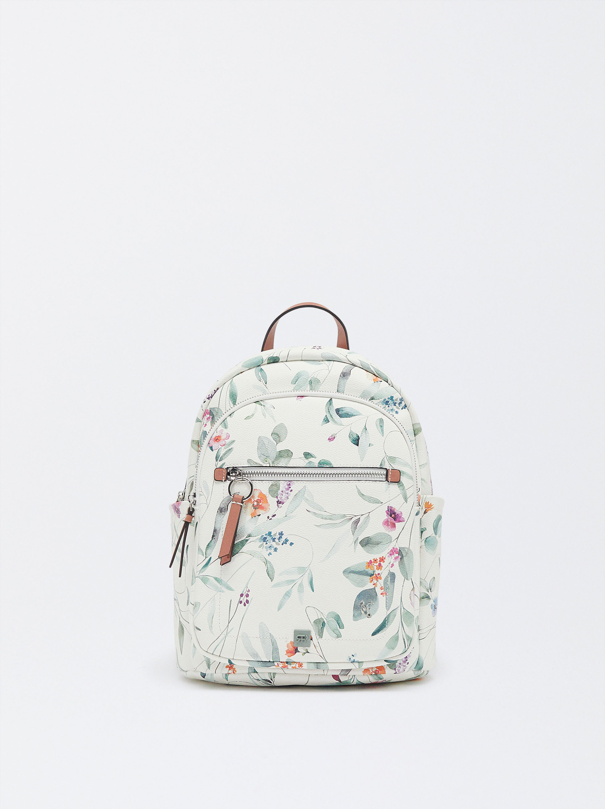 Sac À Dos Imprimé Floral Vert Parfois