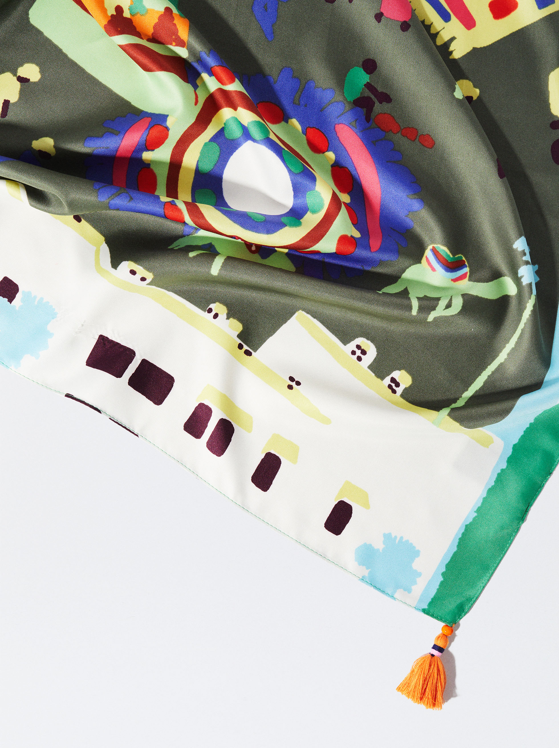 Printed Scarf Multicolor | Parfois