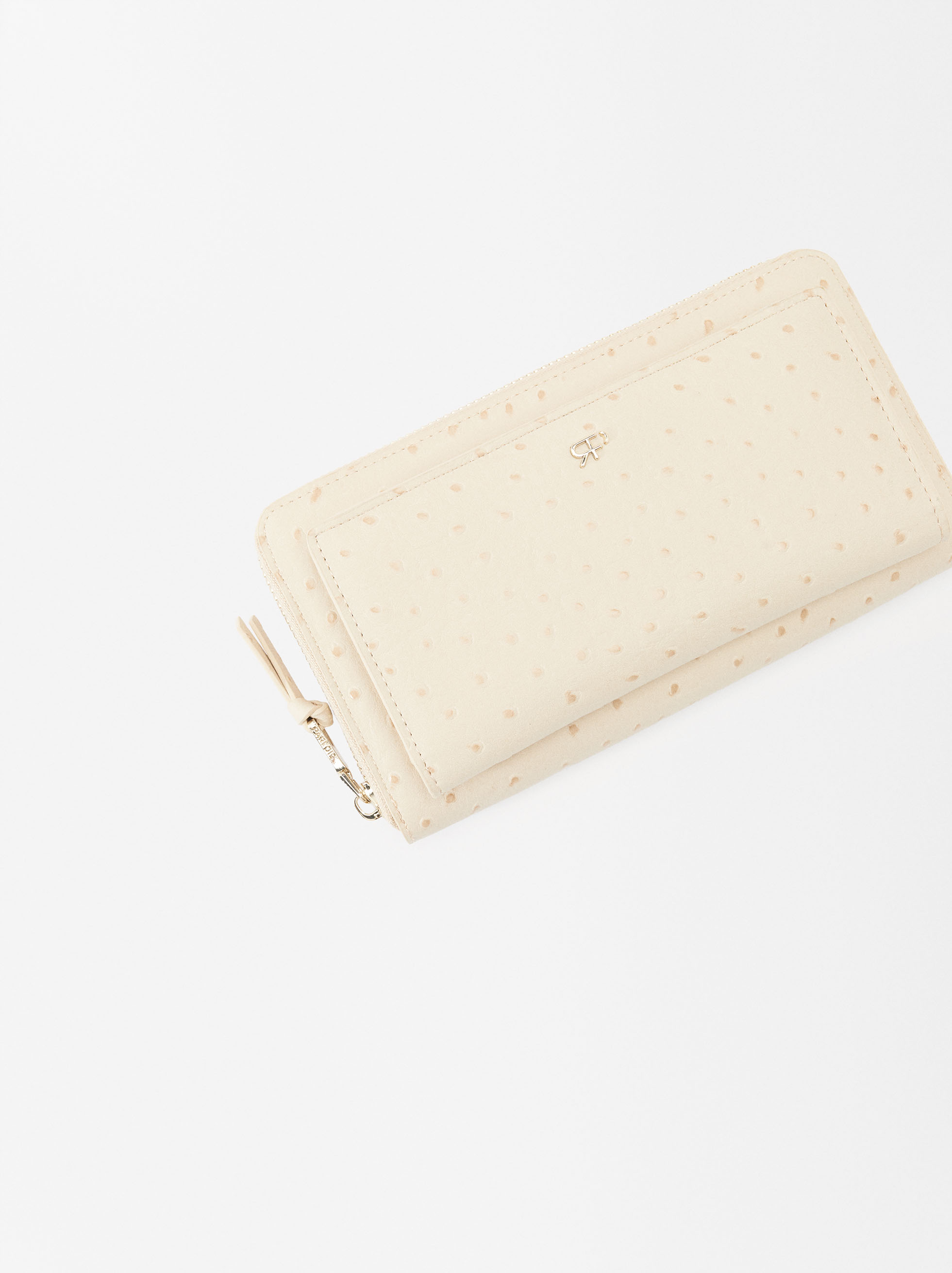 Basic Wallet Ecru | Parfois