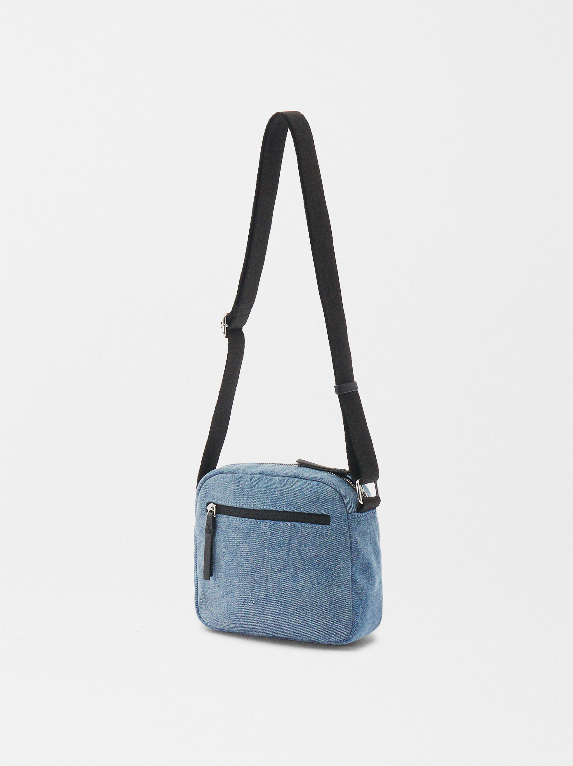 Sac À Bandoulière Denim Bleu | Parfois