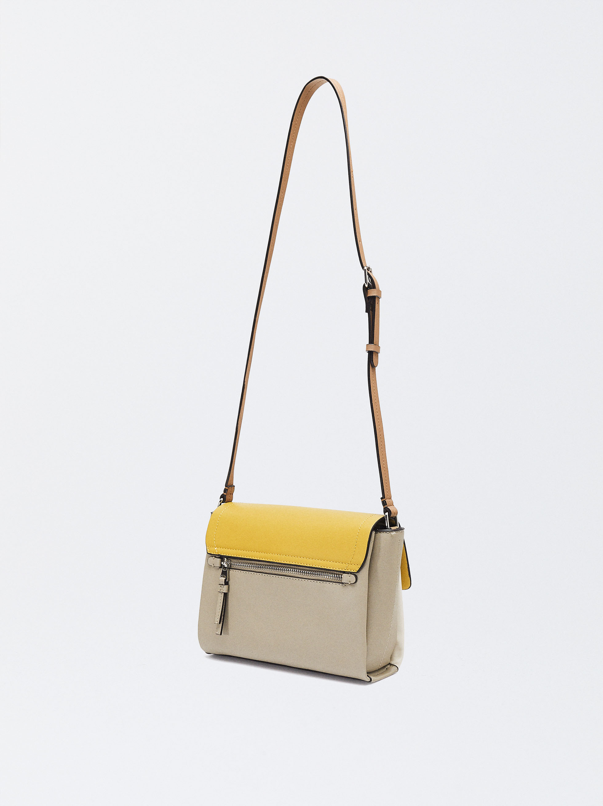 Crossbag With Flap Closure Blue | Parfois