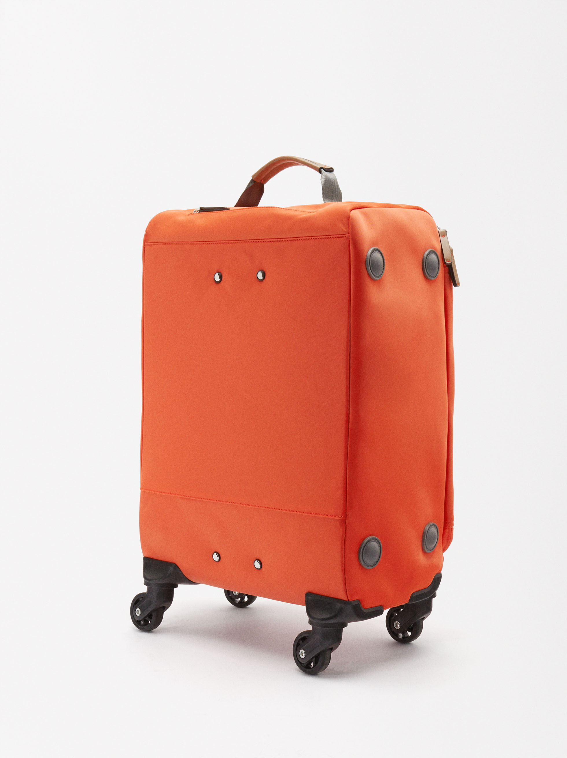 Nylon Weekend Bag Orange | Parfois