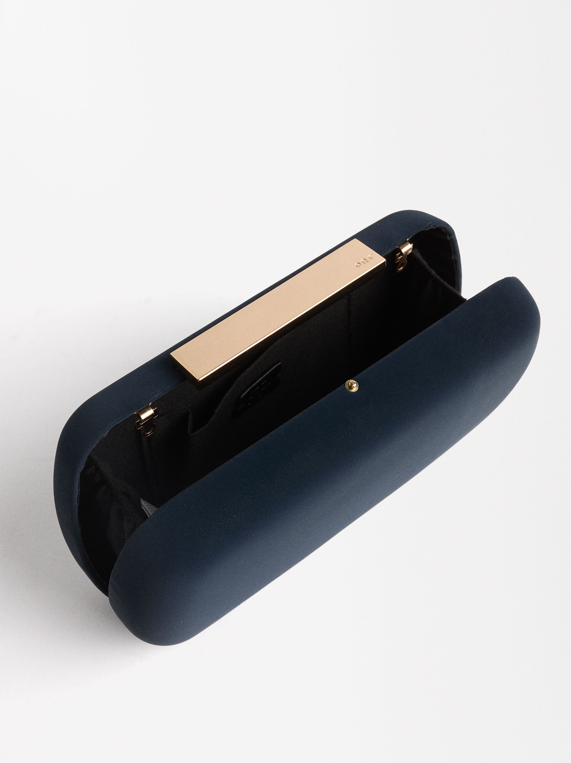 Clutch De Fiesta Asa De Cadena Azul Marino | Parfois